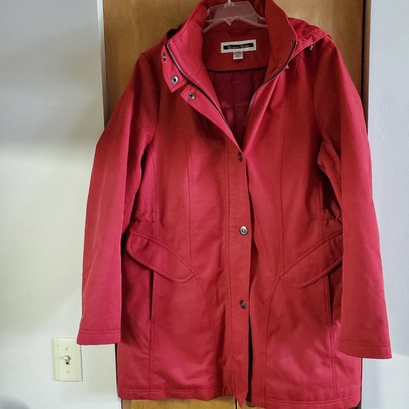 Kristen Blake | Jackets & Coats | Kristen Blake Womens Crimson Red ...